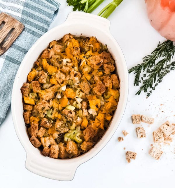 Pumpkin Stuffing - Outside the Breadbox